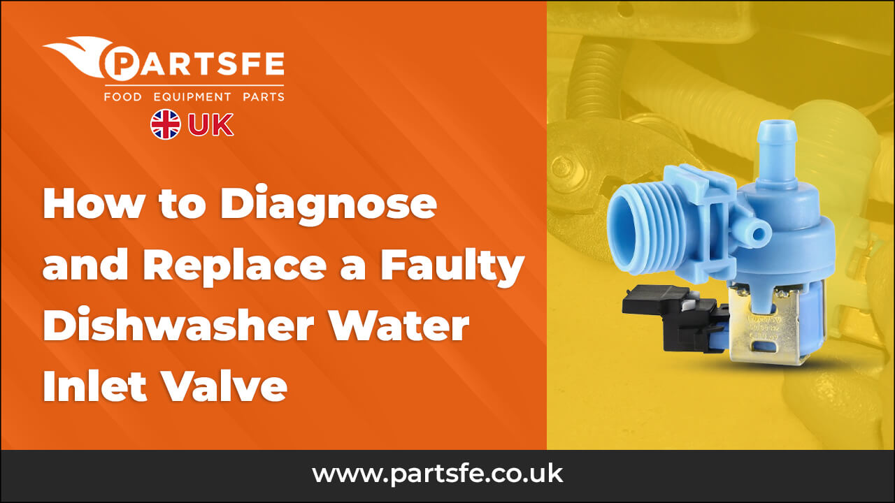 Replacing a Faulty Dishwasher Water Inlet Valve